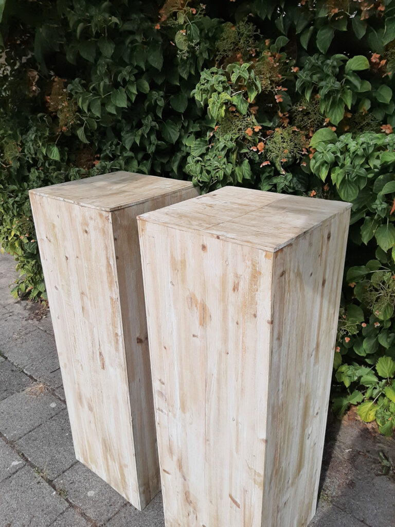 Pilaar hout | dreamondecor.nl